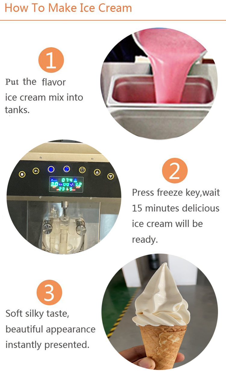 Wholesale Coin Operated Ice Cream Cone Vending Machine in Chinese ...