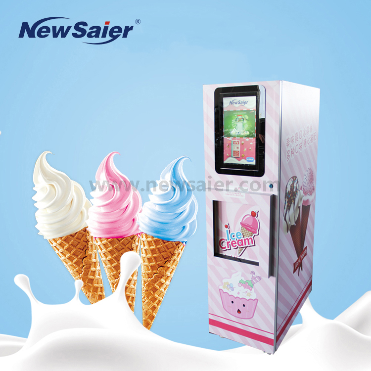 Wholesale Coin Operated Ice Cream Cone Vending Machine in Chinese ...
